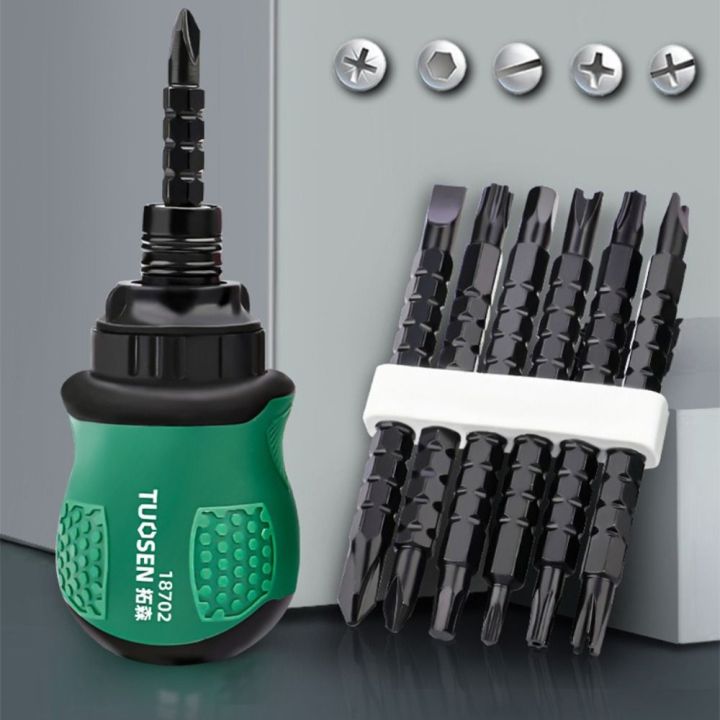 Multi-Purpose Telescopic Dual Purpose 13 in 1 Ratchet Screwdriver Set ...