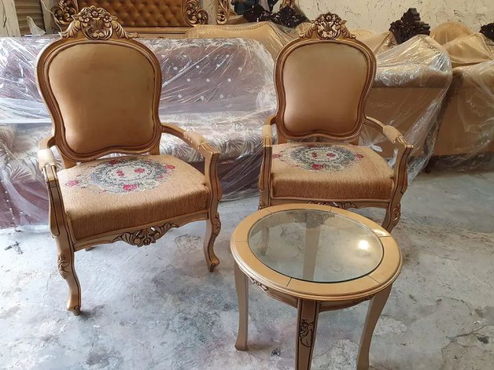 bedroom chairs/ chinyoti chsirs/ complete set/ sheesham wooden chairs ...