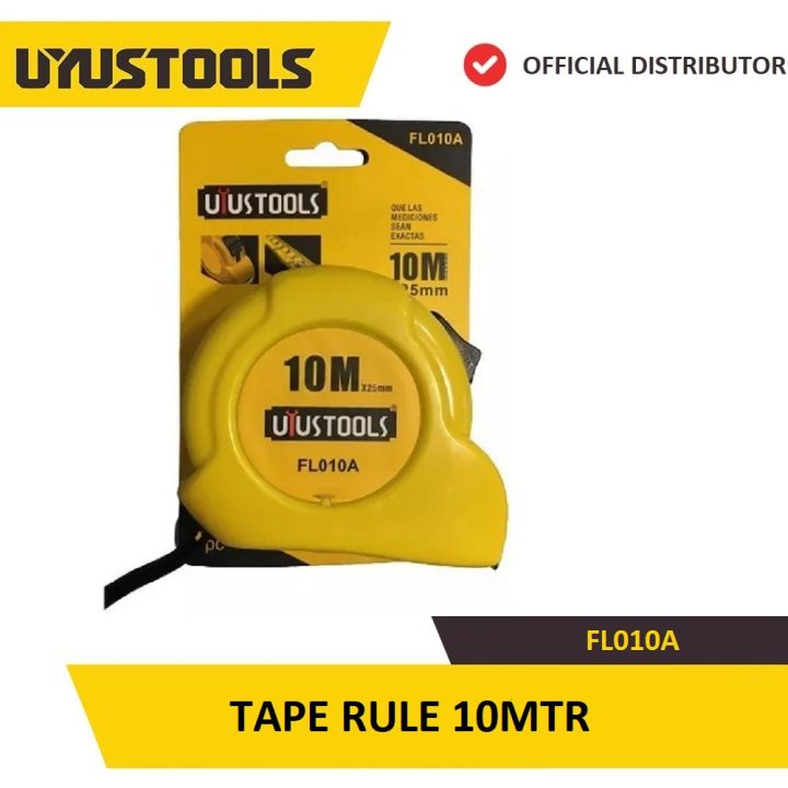 UYUSTOOLS FL010A TAPE RULE 10MTR | Daraz.pk