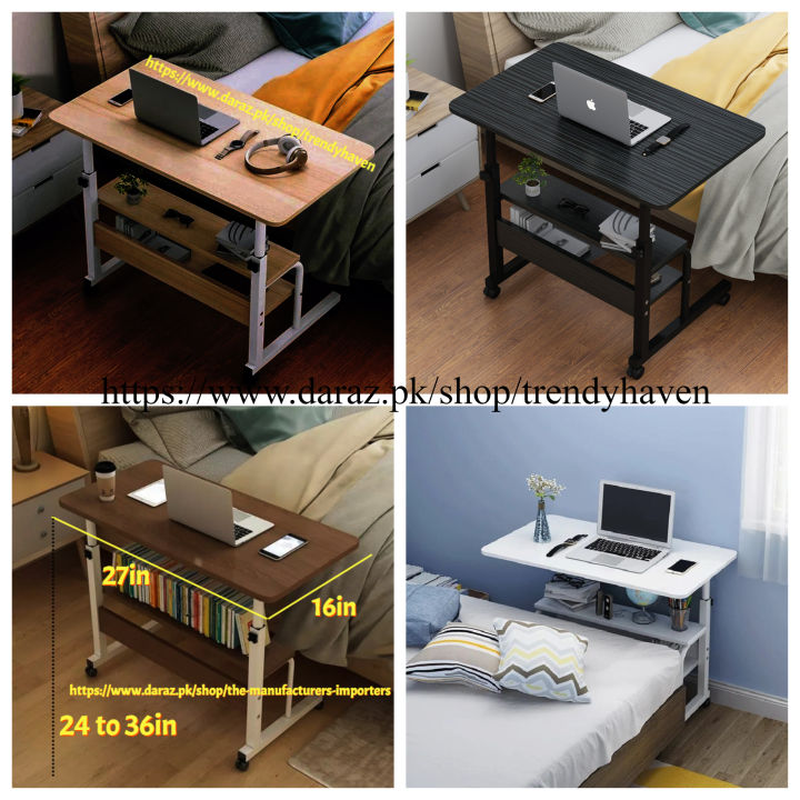 Gaming Laptop Table, Adjustable Height Laptop Table, Computer Table ...