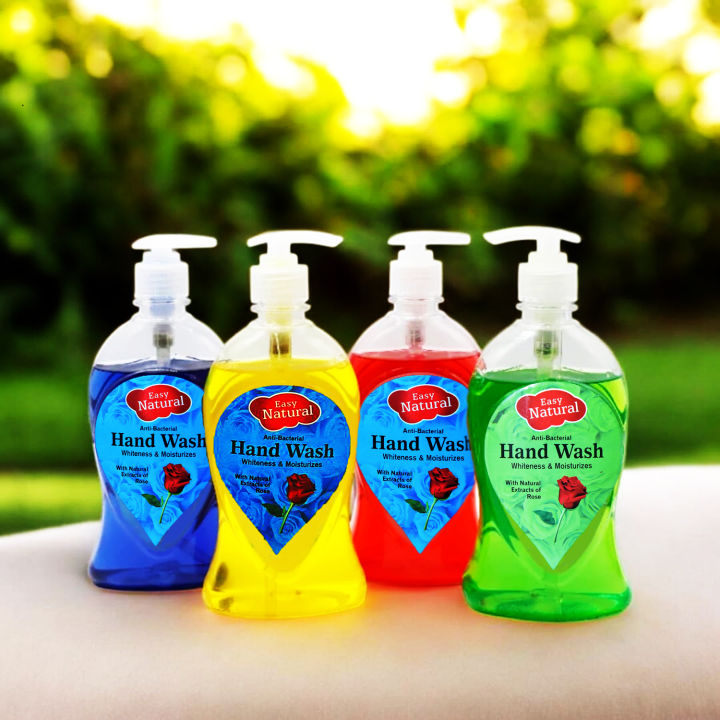 Easy Hand Wash 500ml in different colors (pack of 4) | Daraz.pk