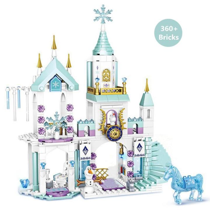 Disney Frozen The Elsa Magical Ice Castle Set Princess Anna Stacking ...