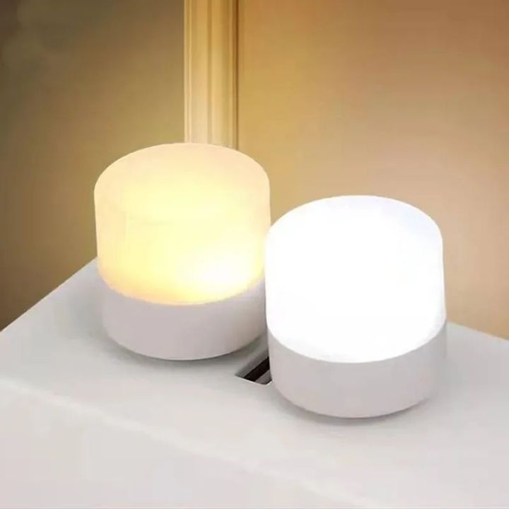 1 Piece USB Lamp Mini LED Night Light Power Bank Charging USB Book ...