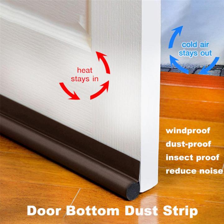 5 Color Door Bottom Dust Strip Insect Proof Stopper Weather Stripping ...