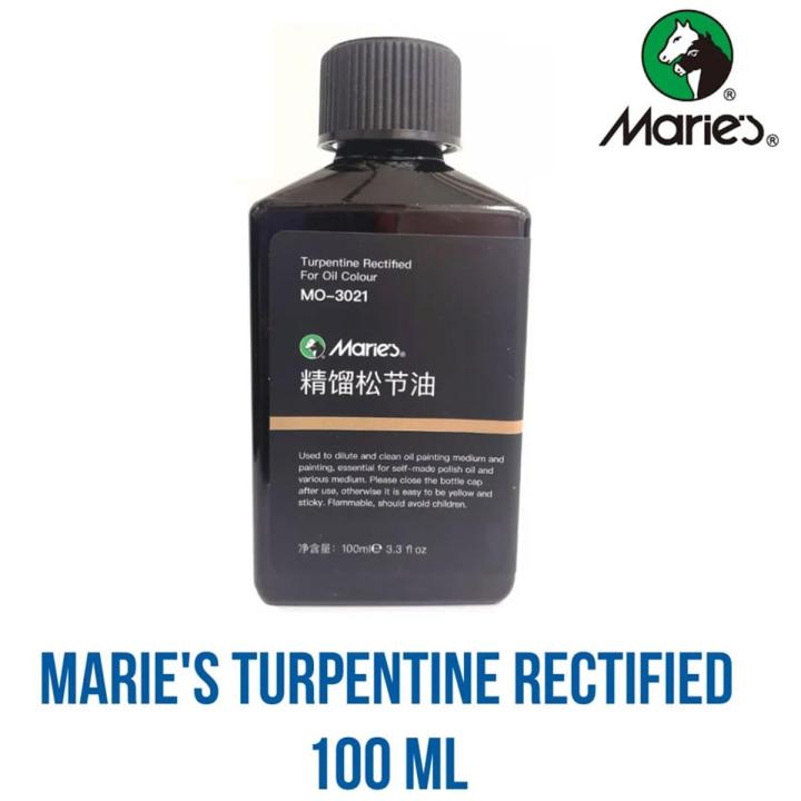Marie's Rectified Turpentine Oil for Oil Color 100 ml , Oil Color ...