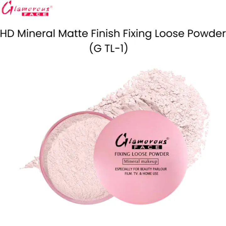 Glamorous Face HD Mineral Matte Finish Fixing Loose Powder (G TL-1 ...