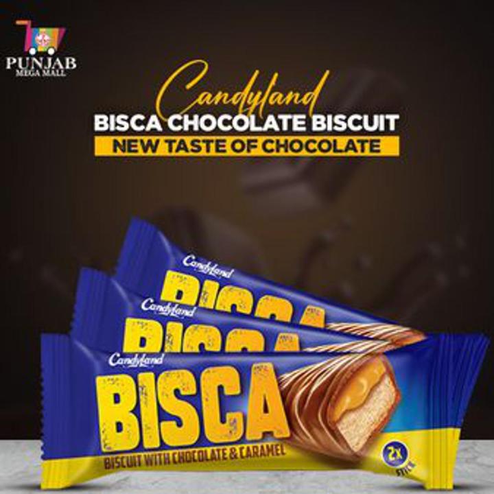 Bisca Biscuit | With Chocolate & Caramel | 12 Pieces | | Daraz.pk