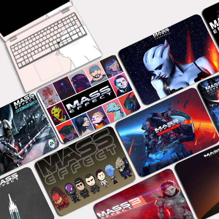 【HOT】 Mass Effect Gamer Mousepad Anti-Slip Gaming Mouse Pad Gamer Desk ...