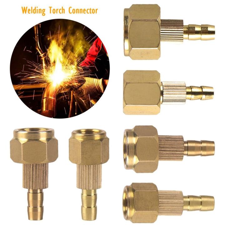 Universal M16 M14 M12 M10 Gas Water Adapter Argon Arc Welding Brass Nut ...