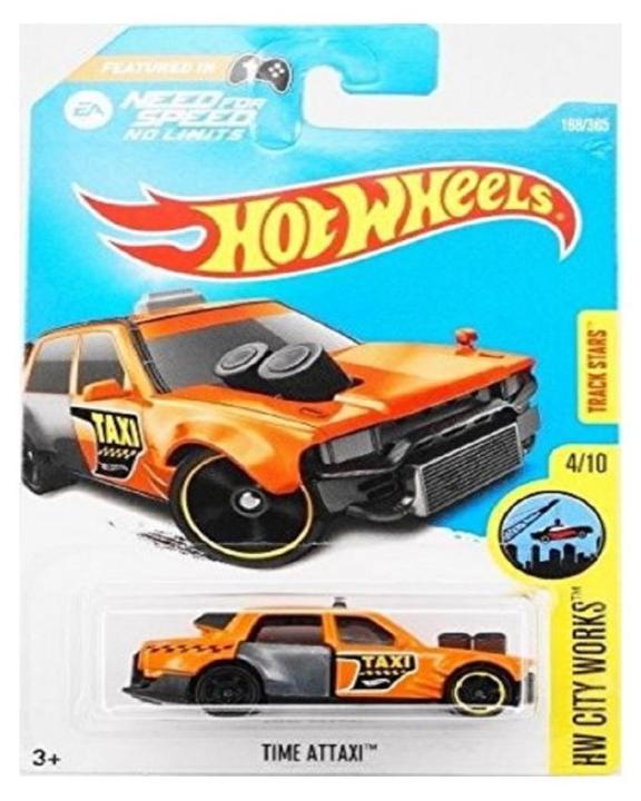 Hot Wheels Time Attaxi Die-Cast Car - 168/365 -Multicolor | Daraz.pk