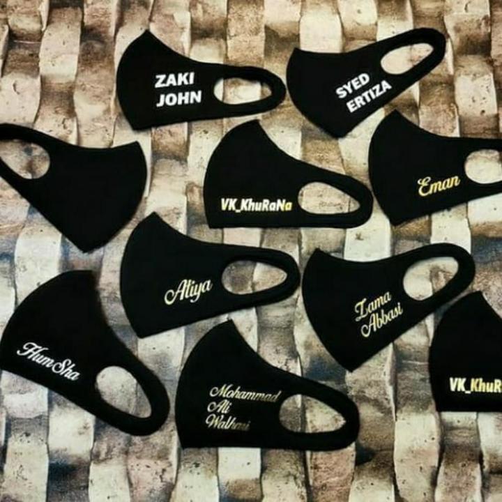 Customized Name Mask | Daraz.pk
