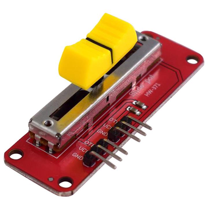 Nanliy Mini Slide Potentiometer 10kΩ Linear Module Dual Output For Mcu Arduino Arm Avr