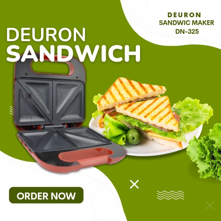Deuron Sandwich Maker DN-325 | Daraz.pk