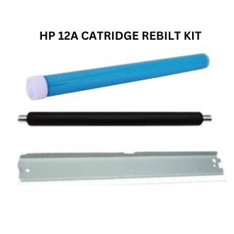 HP 12A REBILT KIT OPC DRUM/D BLADE/PCR ROLLER Q2612A 12A (01 SET ...