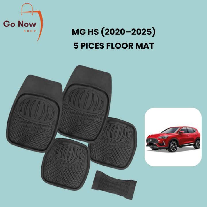 MG HS 5PCS Universal PVC Car Floor Mats | Premium Waterproof & Non-Slip ...