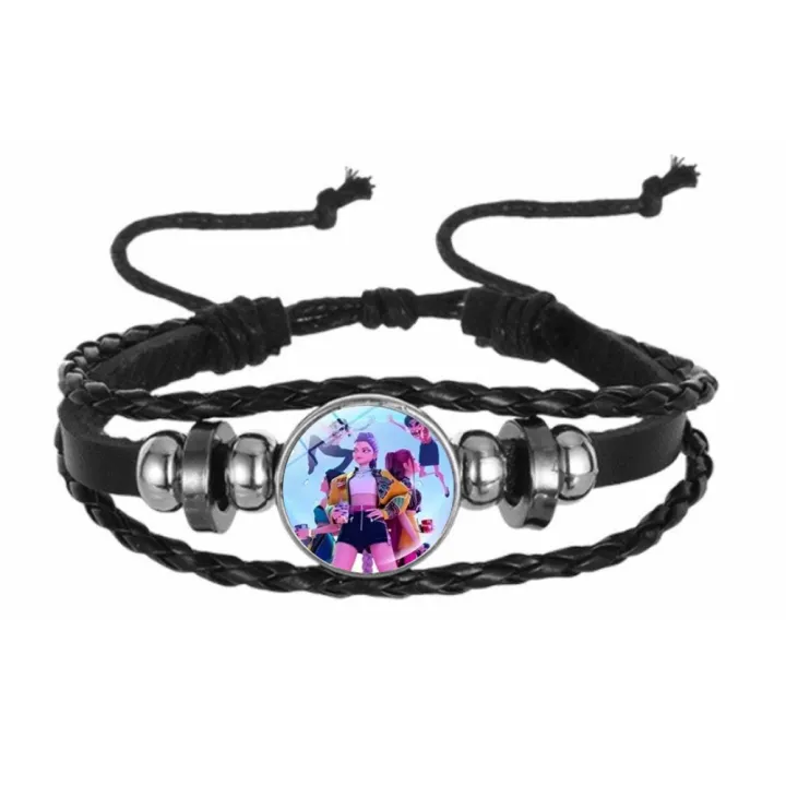 Fans Gifts Anime Derivative Peripheral KPop Demon Hunters Bracelets ...