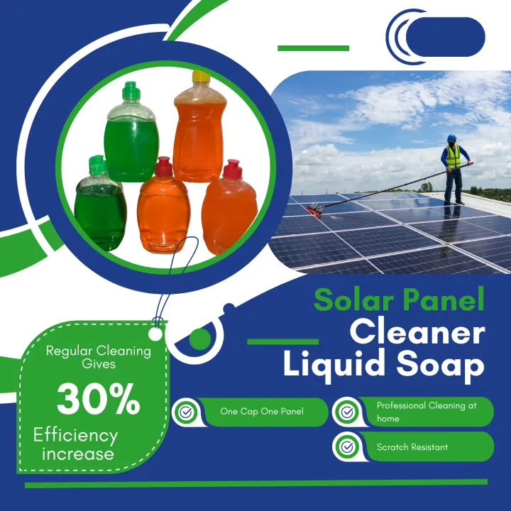 Solar Panel cleaning soap Solar Panel Wash ( Concentrated Shampoo ...
