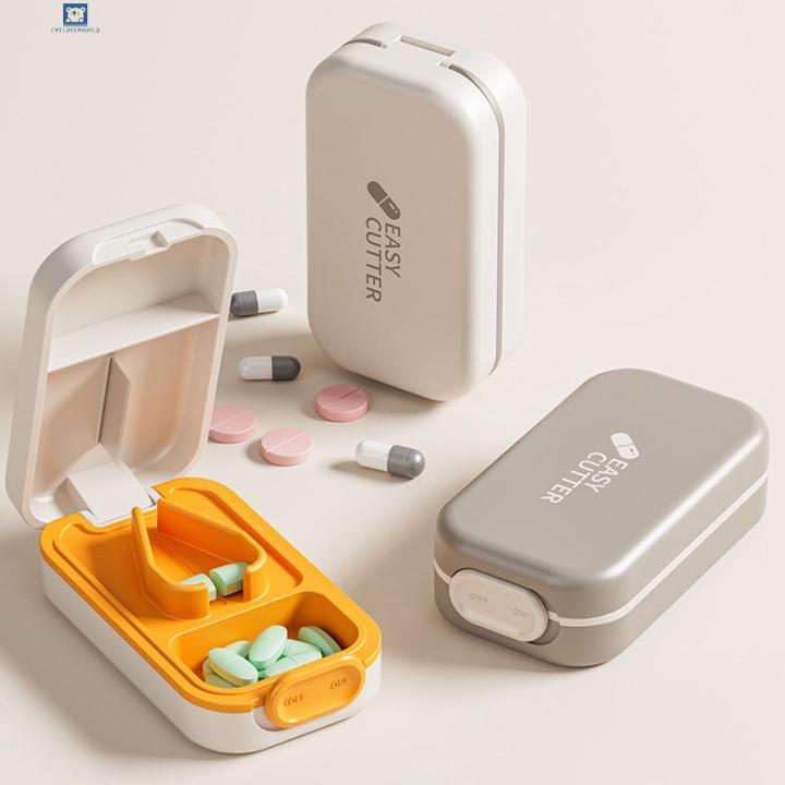 Childrenworld Sharp Blade Tablet Splitter Stainless Steel Portable Pill ...