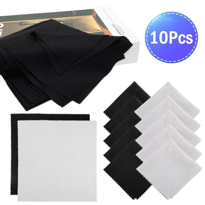 10Pcs Lens Cleaner Cloth Microfiber Glasses Cleaning Cloth for Computer ...