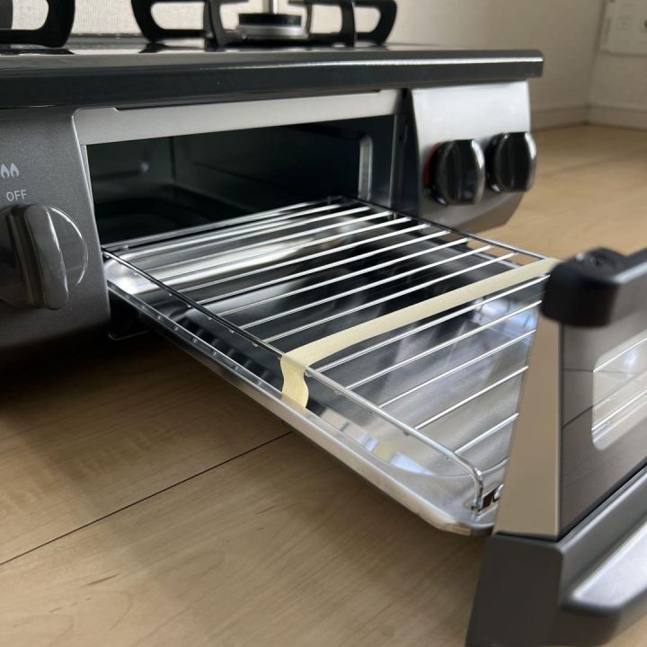 Japanese Rinnai Gas Stove Double Burner Non Stick Single-Sided Grill ...