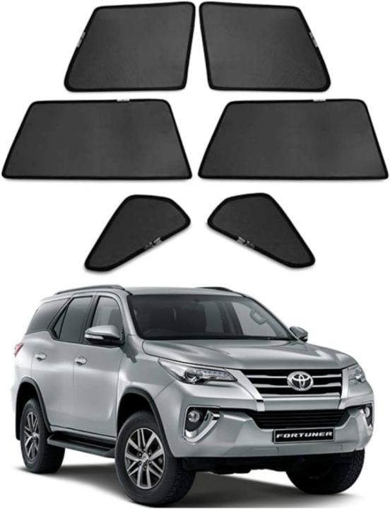 SIDE PARDA TOYOTA FORTUNER (6.PCS) | Daraz.pk
