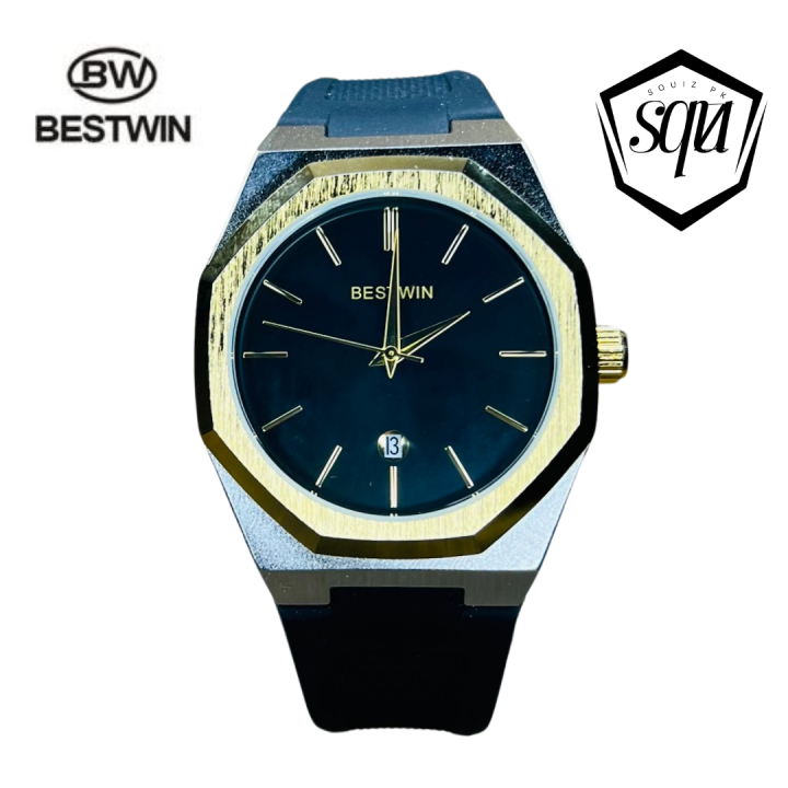 BESTWIN Formal Rubber Strap Watch for Man | Daraz.pk