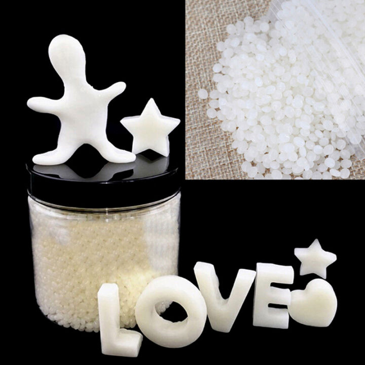 Polymorph thermoplastic moldable DIY craft toy morph plastic pellet ...