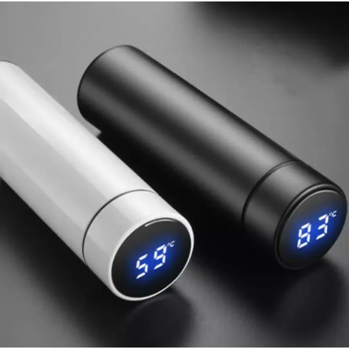Best Imported Hot and Cold LED Temperature Display Water Bottle Double Wall Smart LED ...