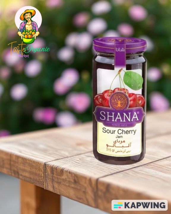 Premium Sour Cherry Murabba Jam 830GM – Sugar-Free, Antioxidant-Rich ...