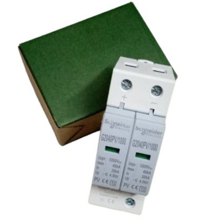 DC SPD Surge Protective Device 2P 40K 1000V Voltage Protector Solar PV ...