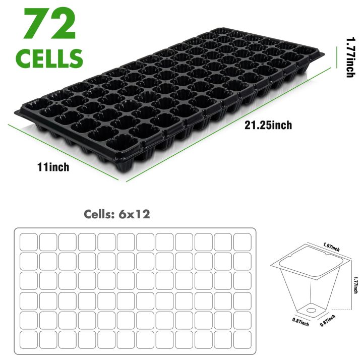 Seedling trey 72 holes - Good Flexible Quality – Moji Mall | Daraz.pk