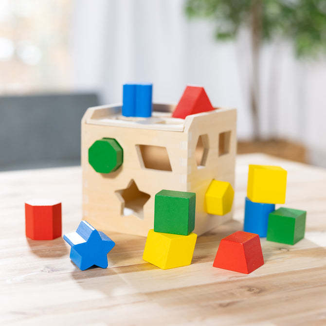 Toddlers Early Learning Shape-Sorting Cube | Daraz.pk