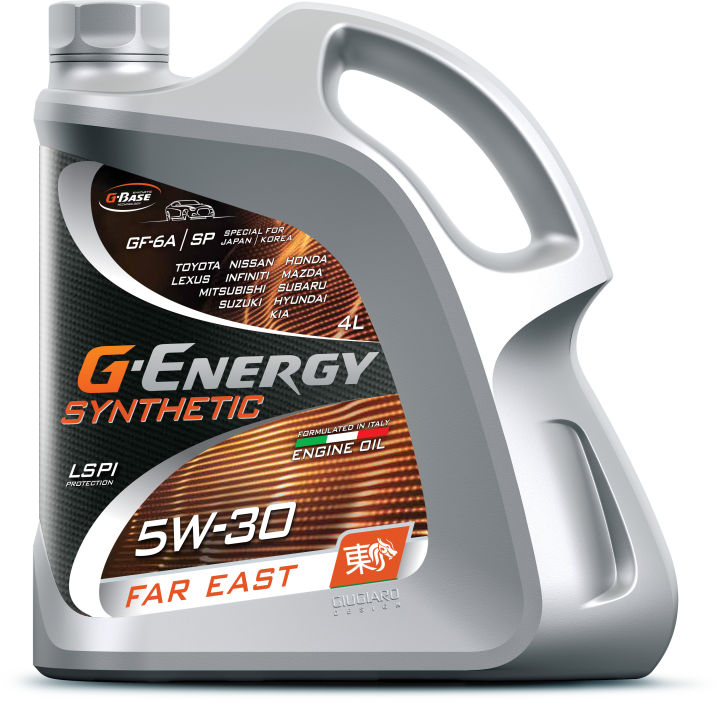 5W-30 Far East GF-6A SP - G-Energy Fully Synthetic Premium Engine Oil ...