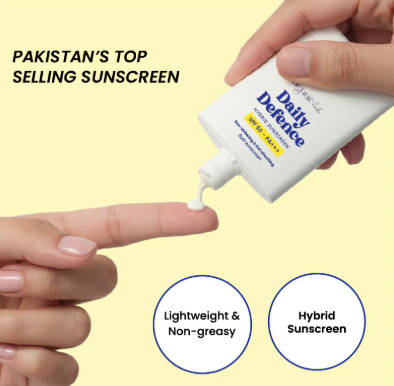 Organic Lab Daily Defence Sunscreen SPF 50 | Broad Spectrum UVA UVB ...