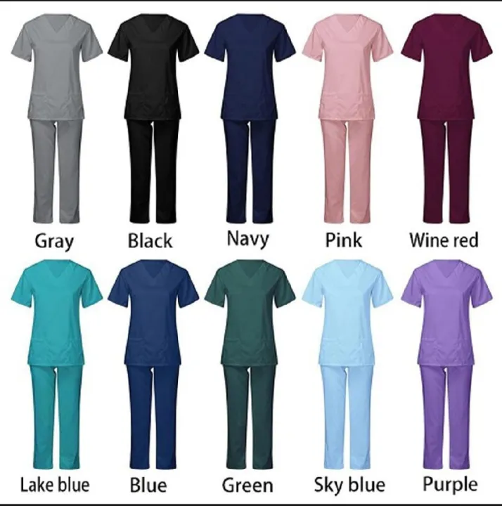 Scrub Suit For Ladies & Gents OT Kits For Doctors Outfit & Medical ...