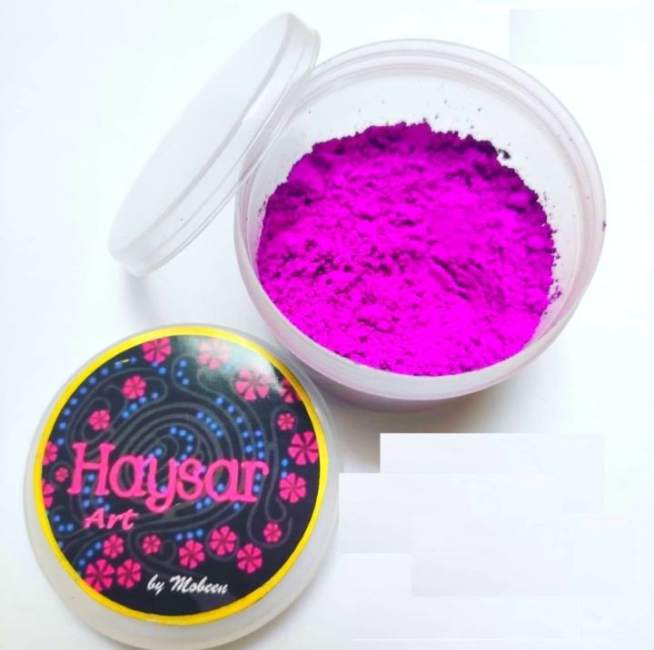 Fluorescent Pigment Powder MAGENTA Color – Fluorescent Color – Neon ...