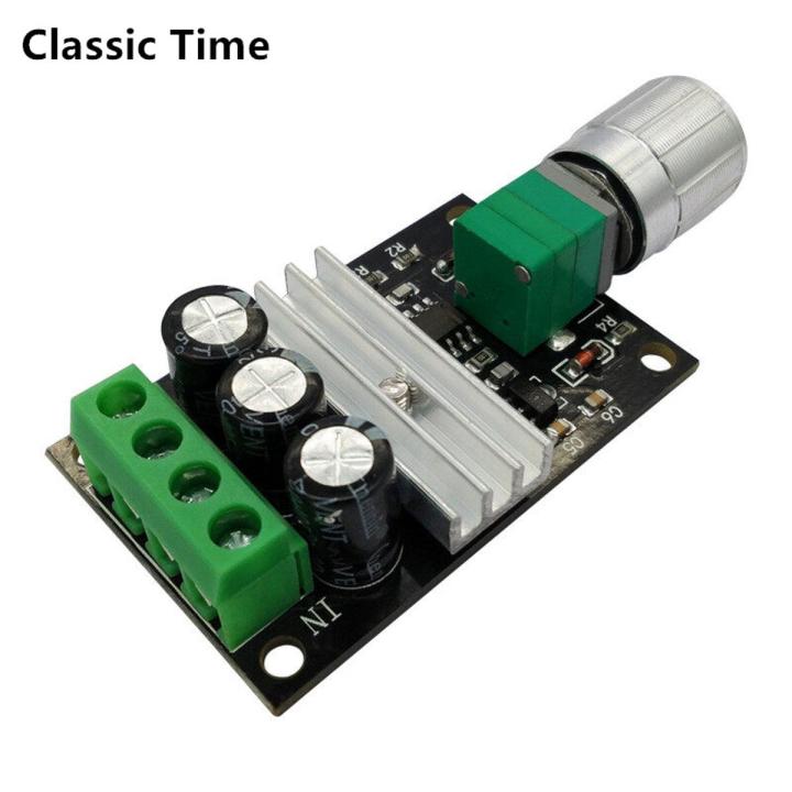 DC 6V 12V 24V 28VDC 3A 80W PWM Motor Speed Controller Regulator ...