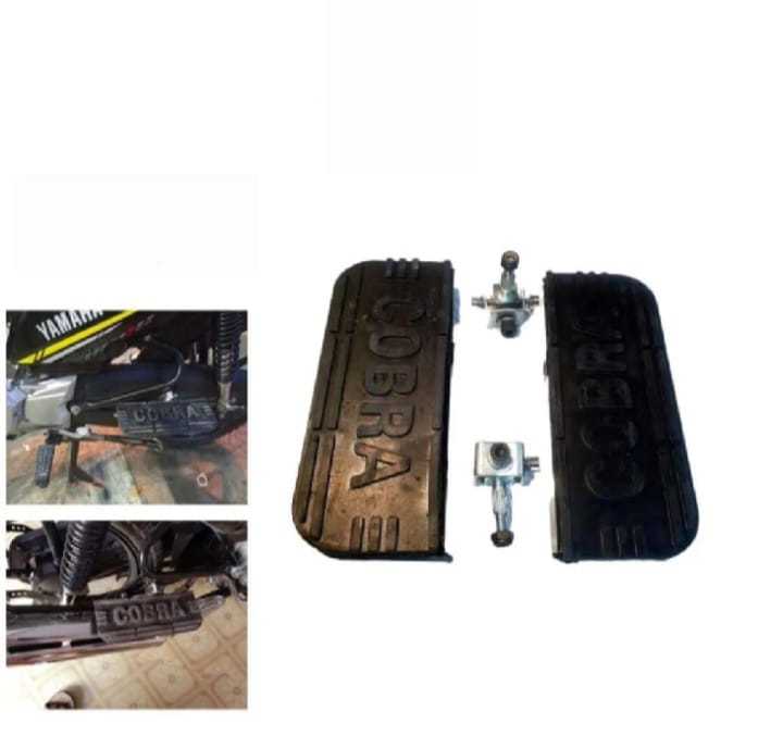 YAMAHA YBR YBR125G LADIES FOOTREST COBRA FOOT REST UNIVERSAL BEST for ...