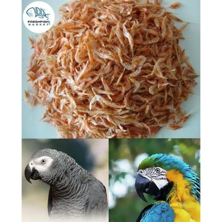 500 GRAMS DRIED PRAWNS JHEENGA FOR BIRDS GREY AND MACAW PARROT | Daraz.pk