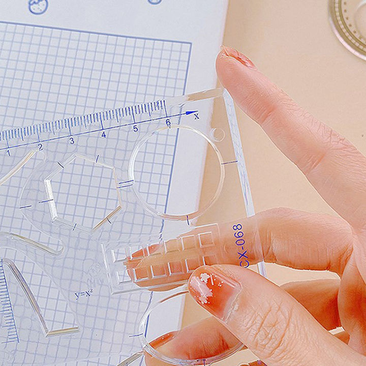 Angle Geometric Drawing Template Circle Maker Drawing Ruler ...