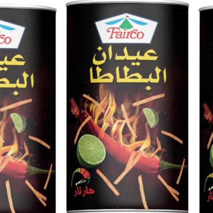 Fairco Flamin Hot Potato Stix in 45 gram tin box. | Daraz.pk