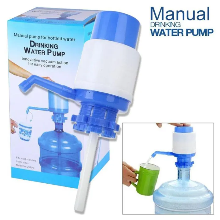 Manual drinking water Pump dispenser Universal portable bottled hand ...