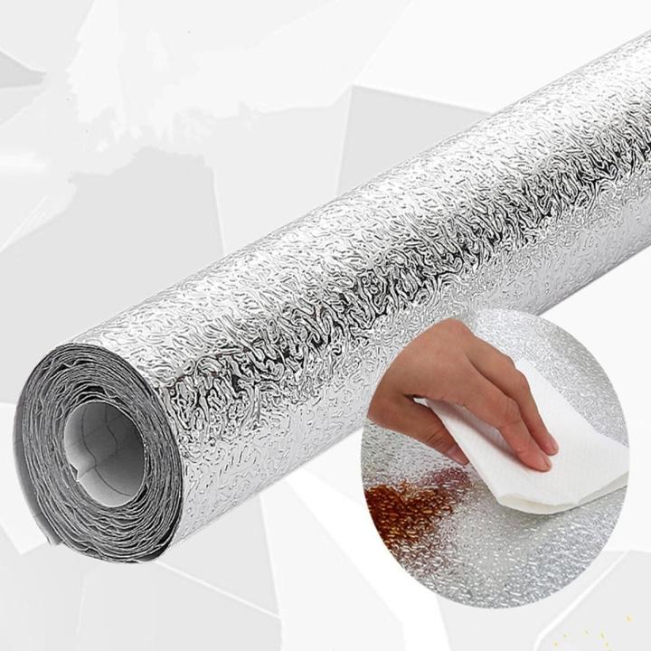 Waterproof Fireproof Aluminium Foil Sheet Sticker – 61 x 150 cm | Daraz.pk