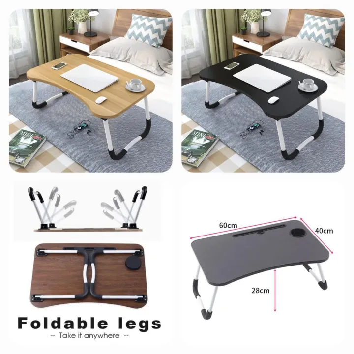 Folding Strongest Wooden Laptop Table | Daraz.pk