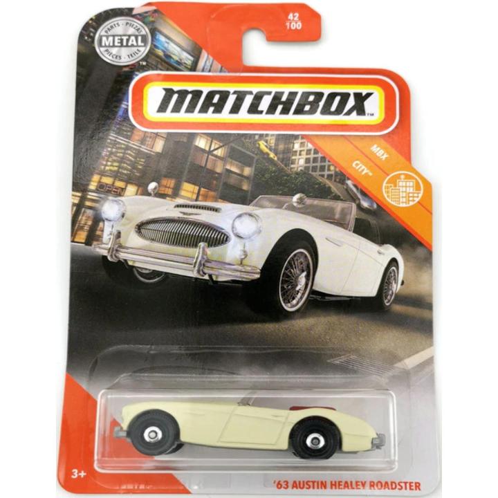 Matchbox MBX CITY 42/100 '63 Austin Healey Roadster Off White | Daraz.pk