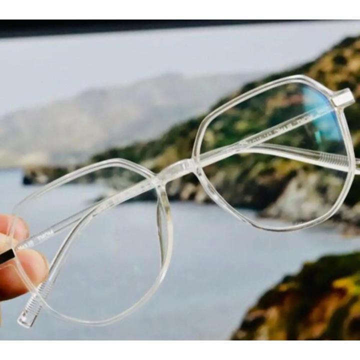 Clear glass goggles store