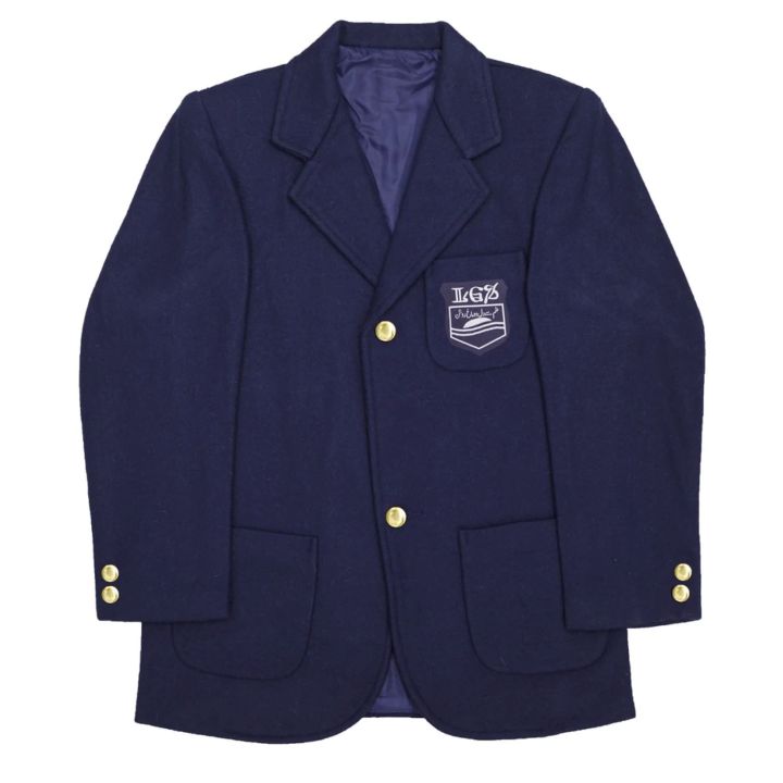 LGS Landmark Navy Blue Blazer for School Students by Deans | Slim Fit ...
