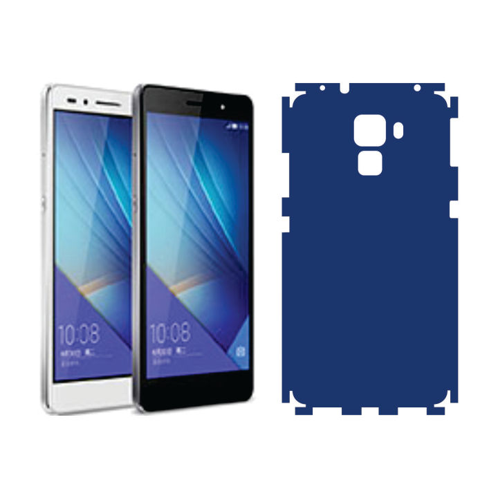 Huawei Honor 7 Back Paper Self Adhesive Lamination Anti-Stain 0003 Blue ...