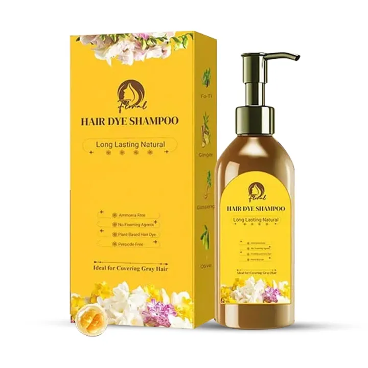 Japanese Herbal Hair Dye Shampoo | Organic Plant Extracts | Covers Gray ...
