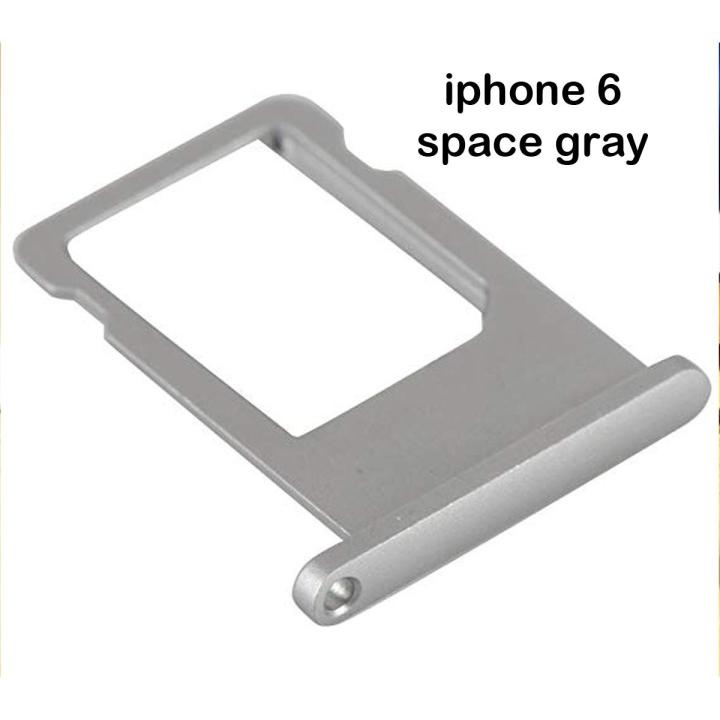 iPhone 6 Space Grey Sim Card Tray Slot Holder | Daraz.pk